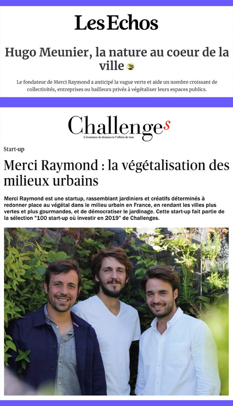Merci Raymond | Jardiniers urbains créatifs